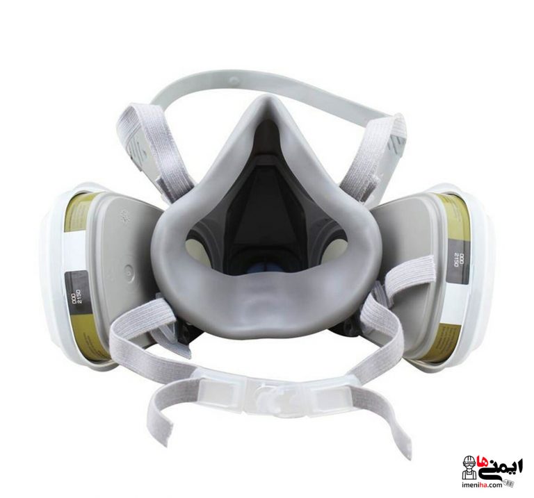 خرید ماسک نیم صورت 3M مدل 6200 جنس بدنه از TPE_ ایمنی ها
